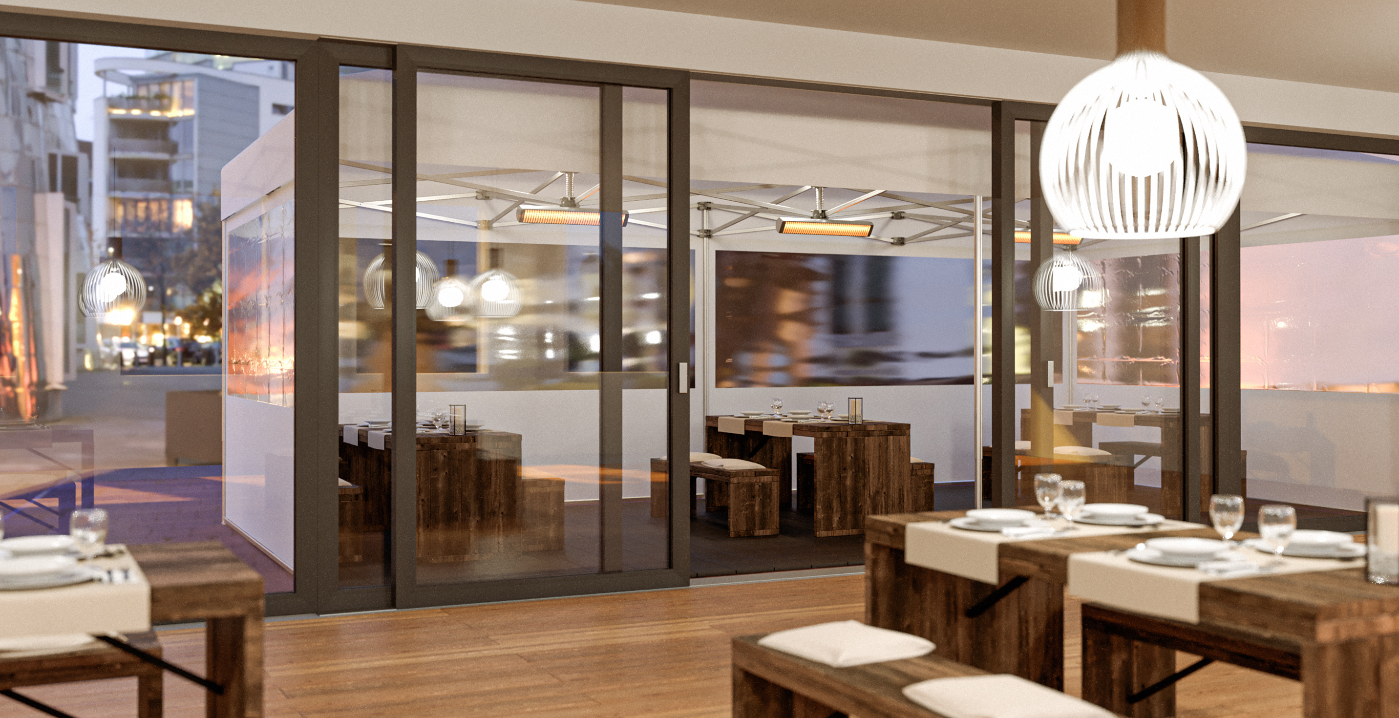 Catering tents for restaurants, bars & hotels - Pro-Tent