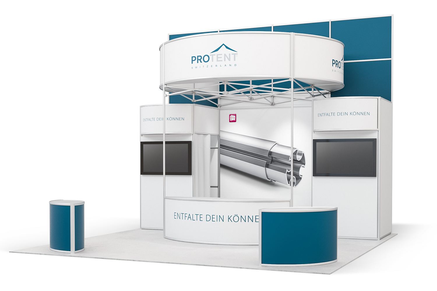 Modular system stands for exhibitions and trade fairs - Pro-Tent